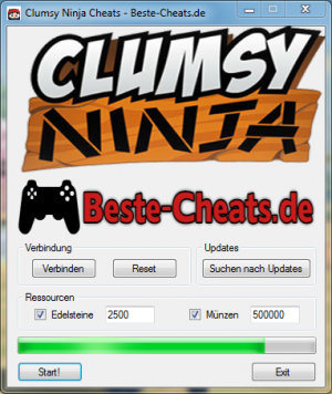 Clumsy Ninja Cheats - Edelsteine und Münzen - Beste-Cheats.de