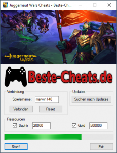 Juggernaut Wars Cheats - Gold und Saphir - Beste-Cheats.de